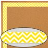 Yellow Chevron Border Trim