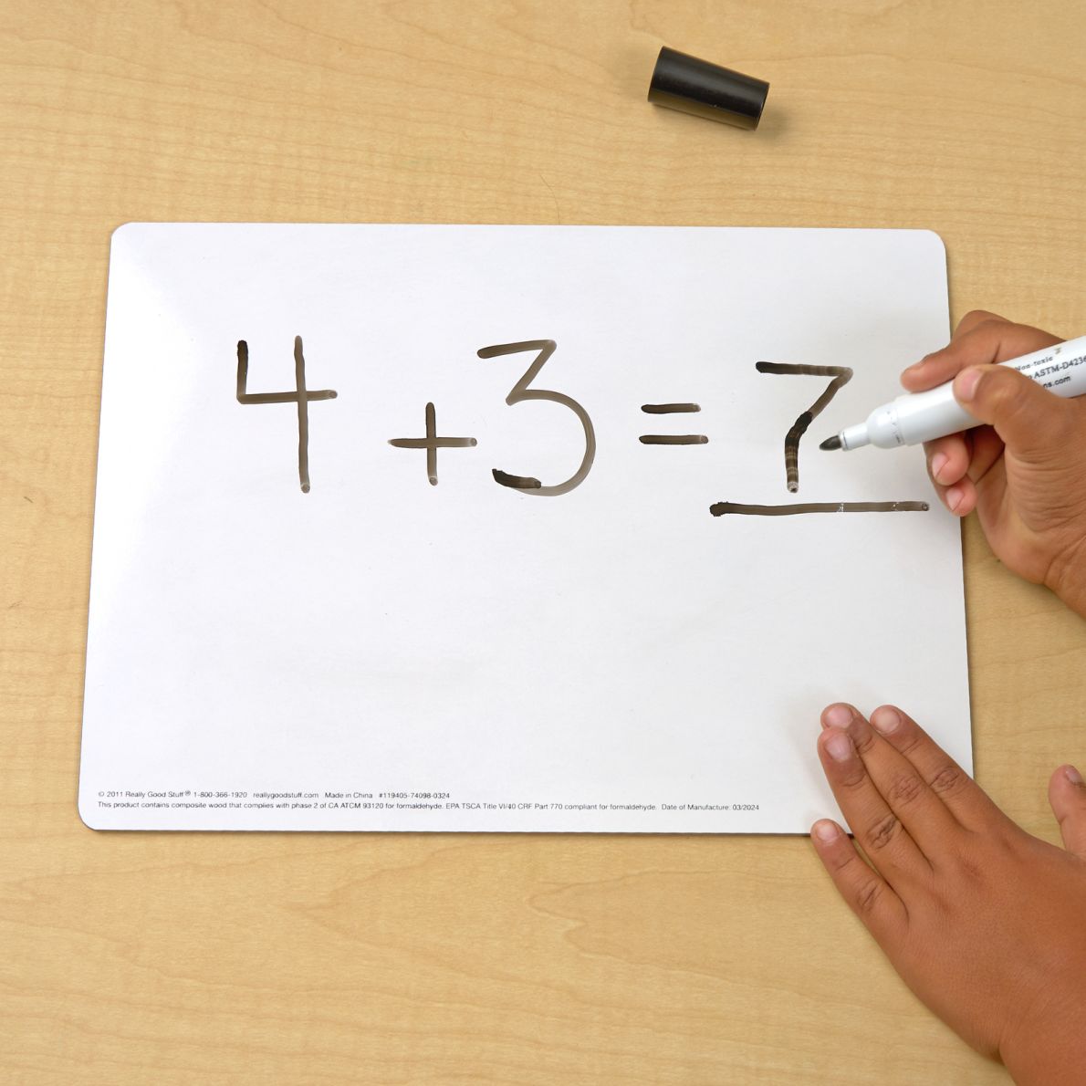 Write Again® Dry Erase Boards - Set of 12