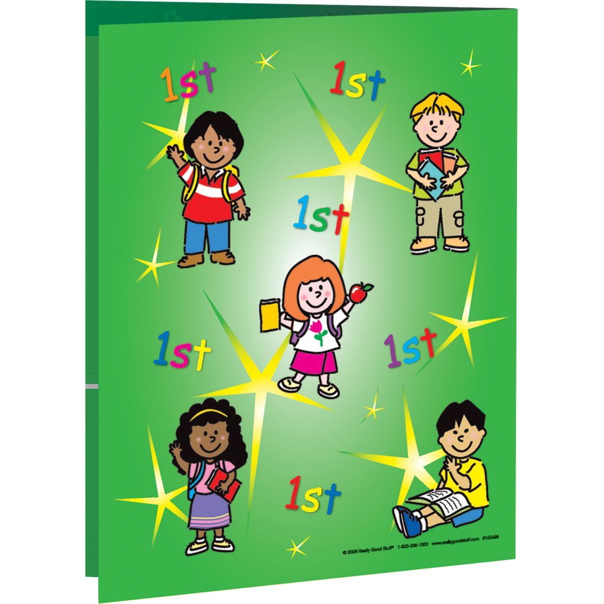 Welcome To First Grade Folders - 12 folders