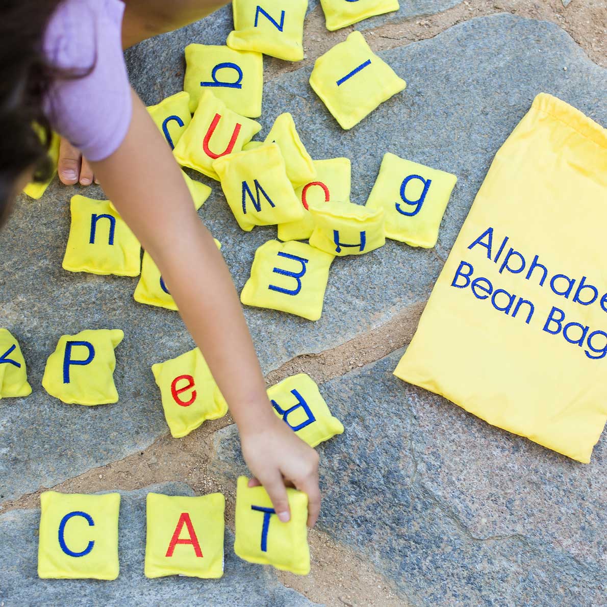 Alphabet Bean Bags