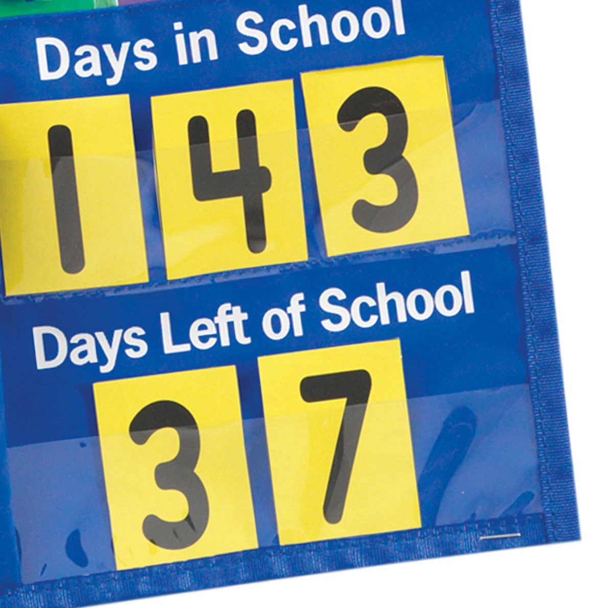 Really Good Stuff® Counting The Days Pocket Chart™ - 1 pocket chart ...