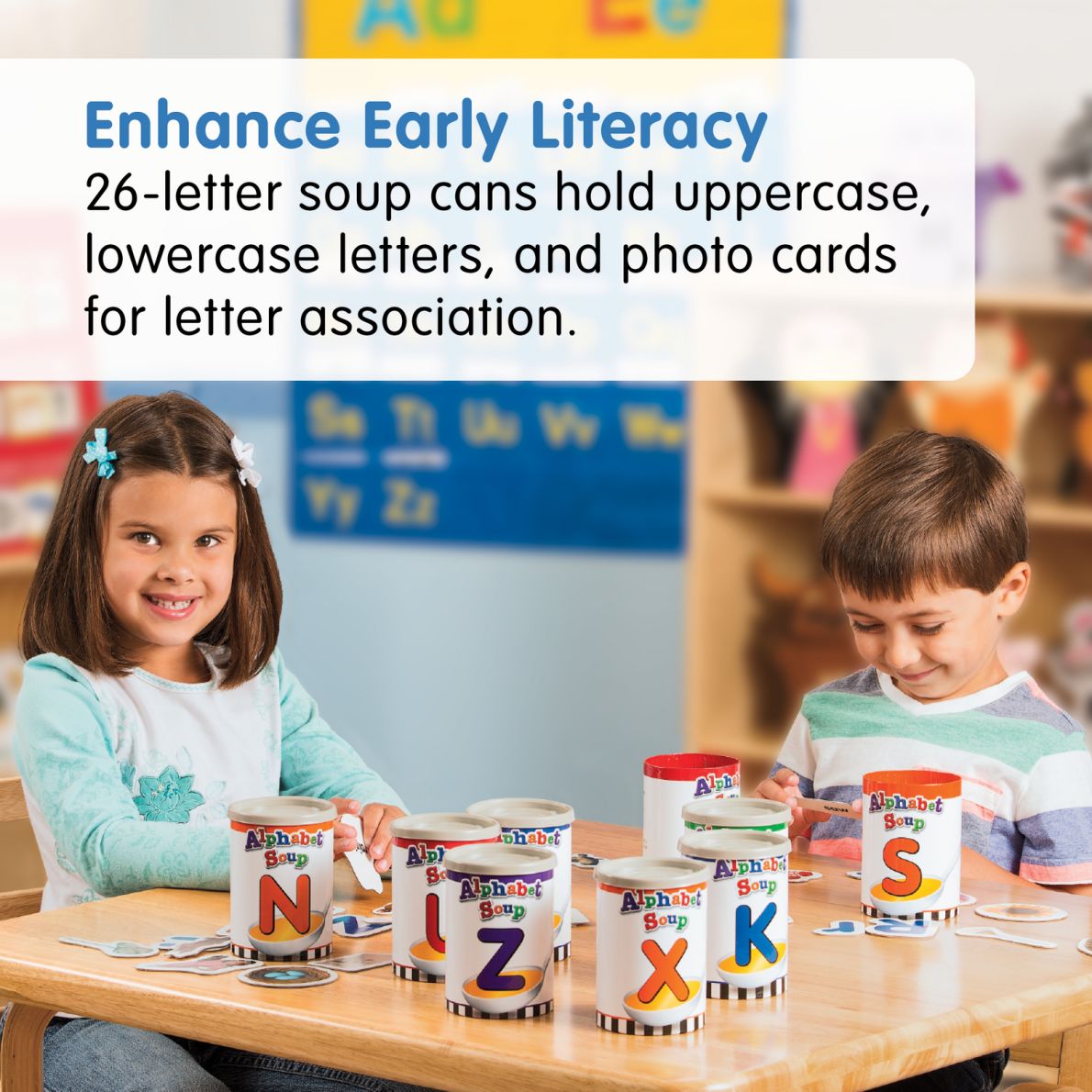 Alphabet Soup Sorters - 192 pieces