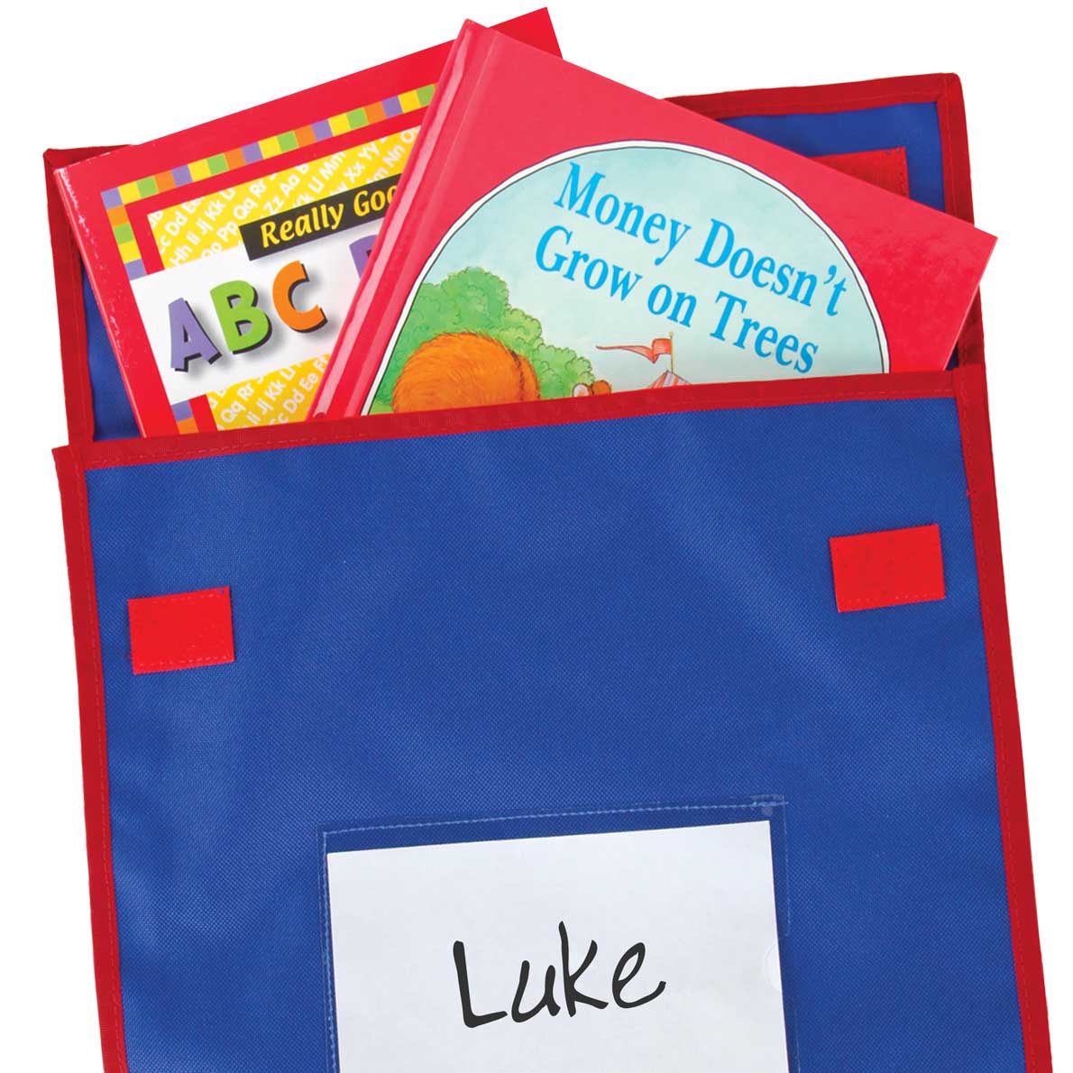 Store More® Large Book Pouches - Single Color - Set Of 4