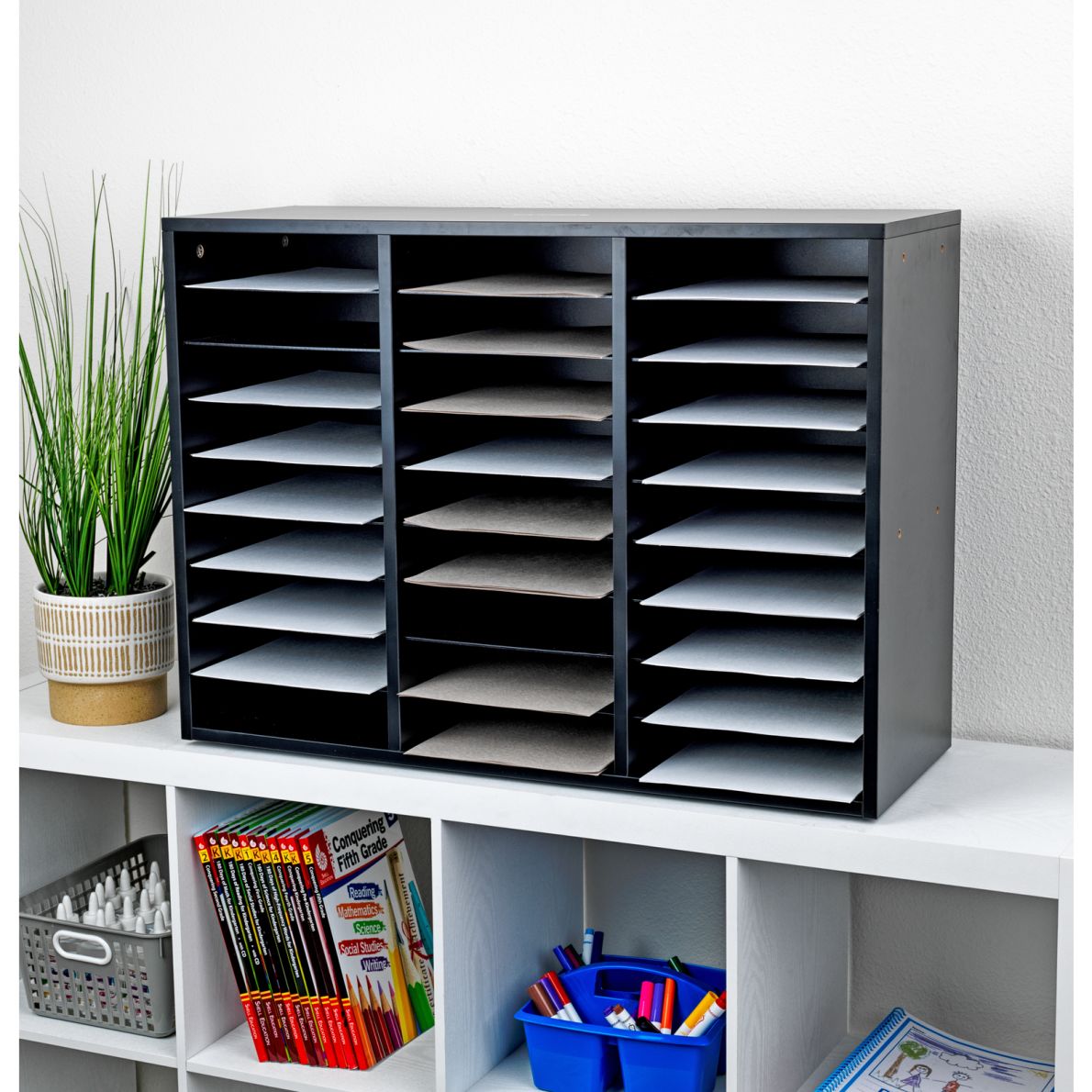 Really Good Stuff® Classroom Mail Center - 27 Slots