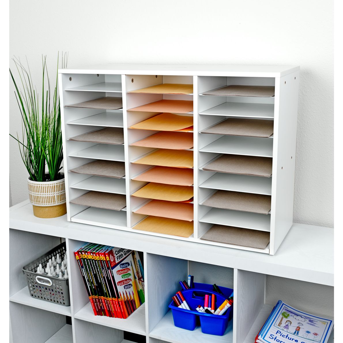 Really Good Stuff® Classroom Mail Center - 27 Slots