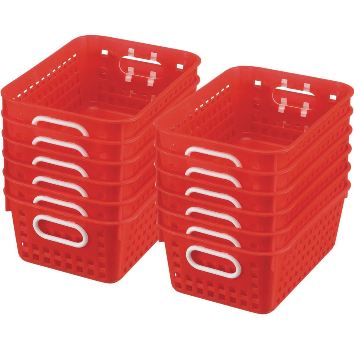 Book Baskets - Medium Rectangle - 12 baskets