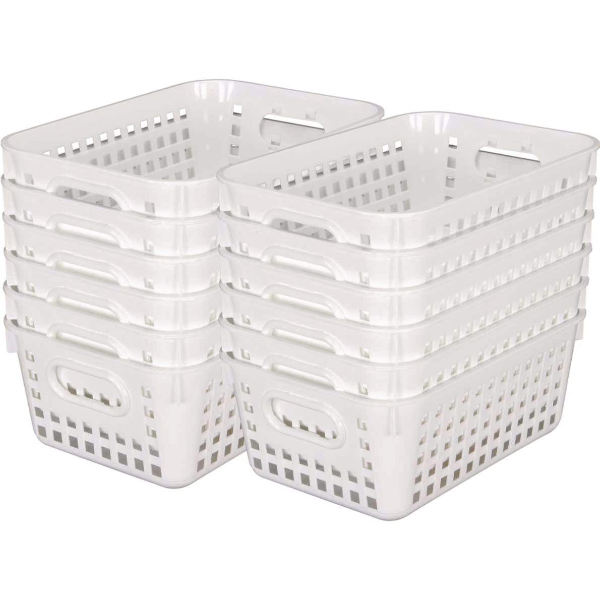 Book Baskets - Medium Rectangle - 12 baskets