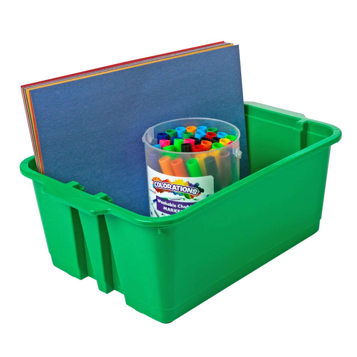 Classroom Stacking Bins - 12 bins