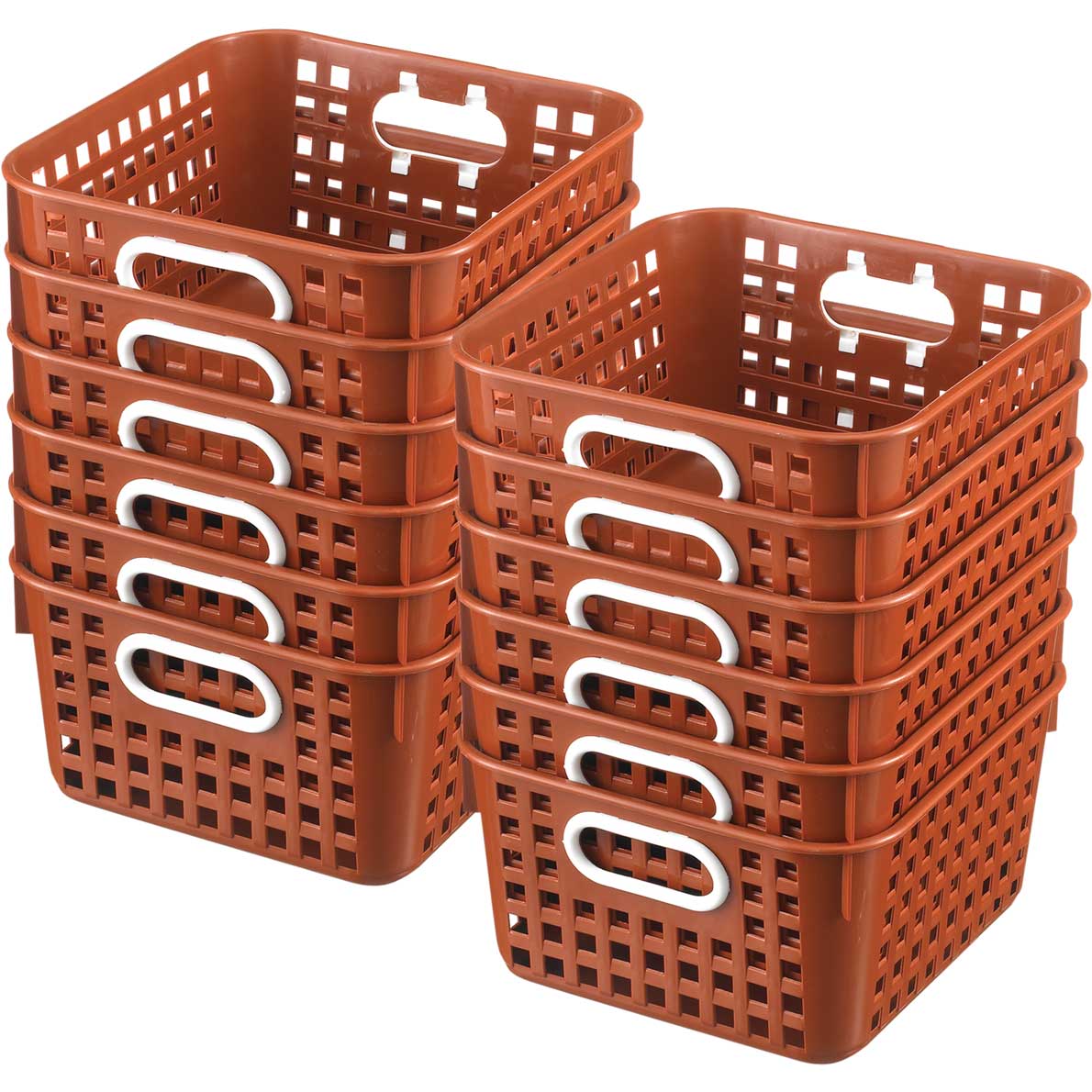 Book Baskets - Square - 12 baskets