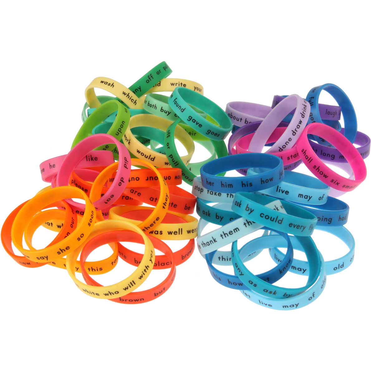 Sight Word Bracelets Set