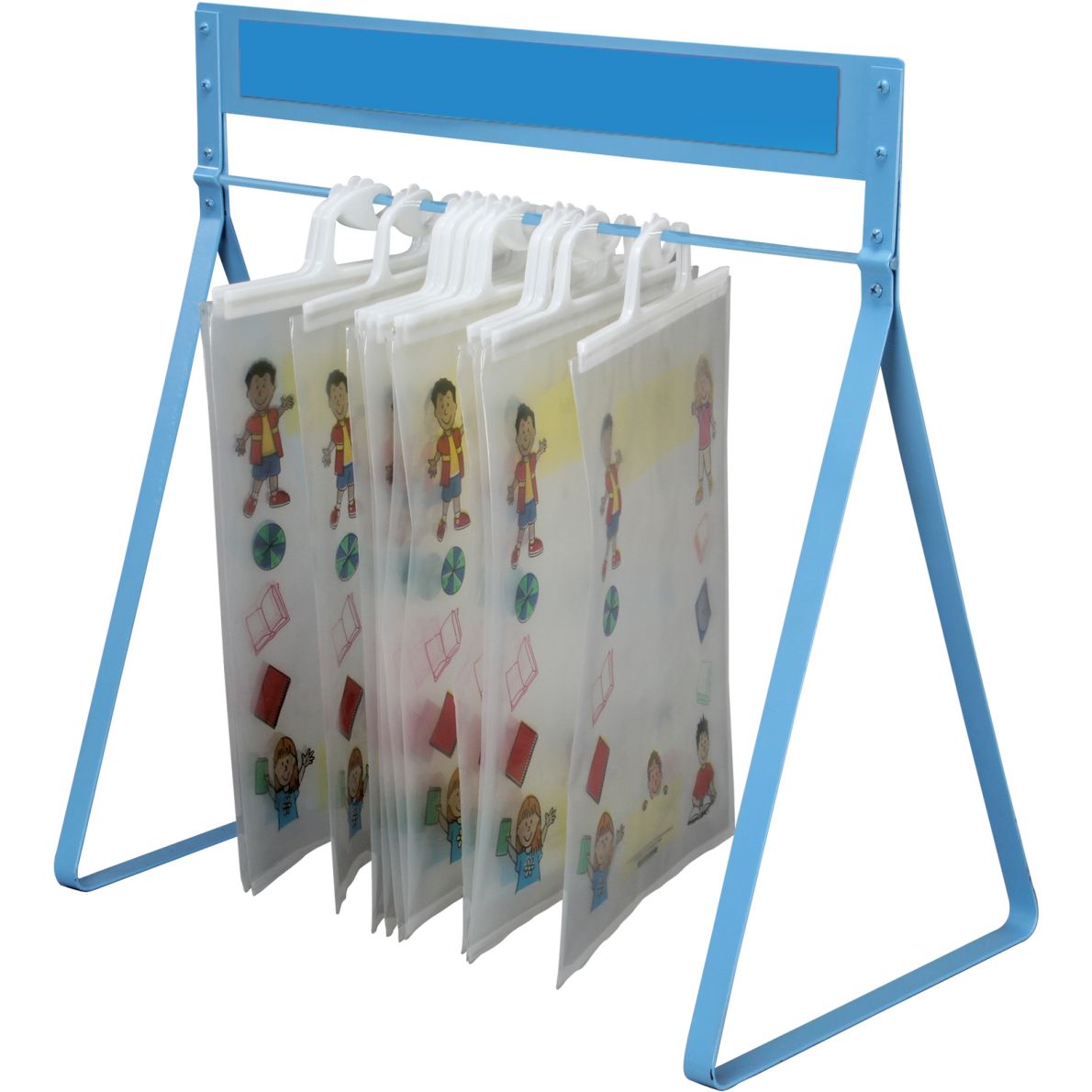 Really Good Stuff® Store More Hang-Up Totes And Sturdy Rack™ - 1 rack ...