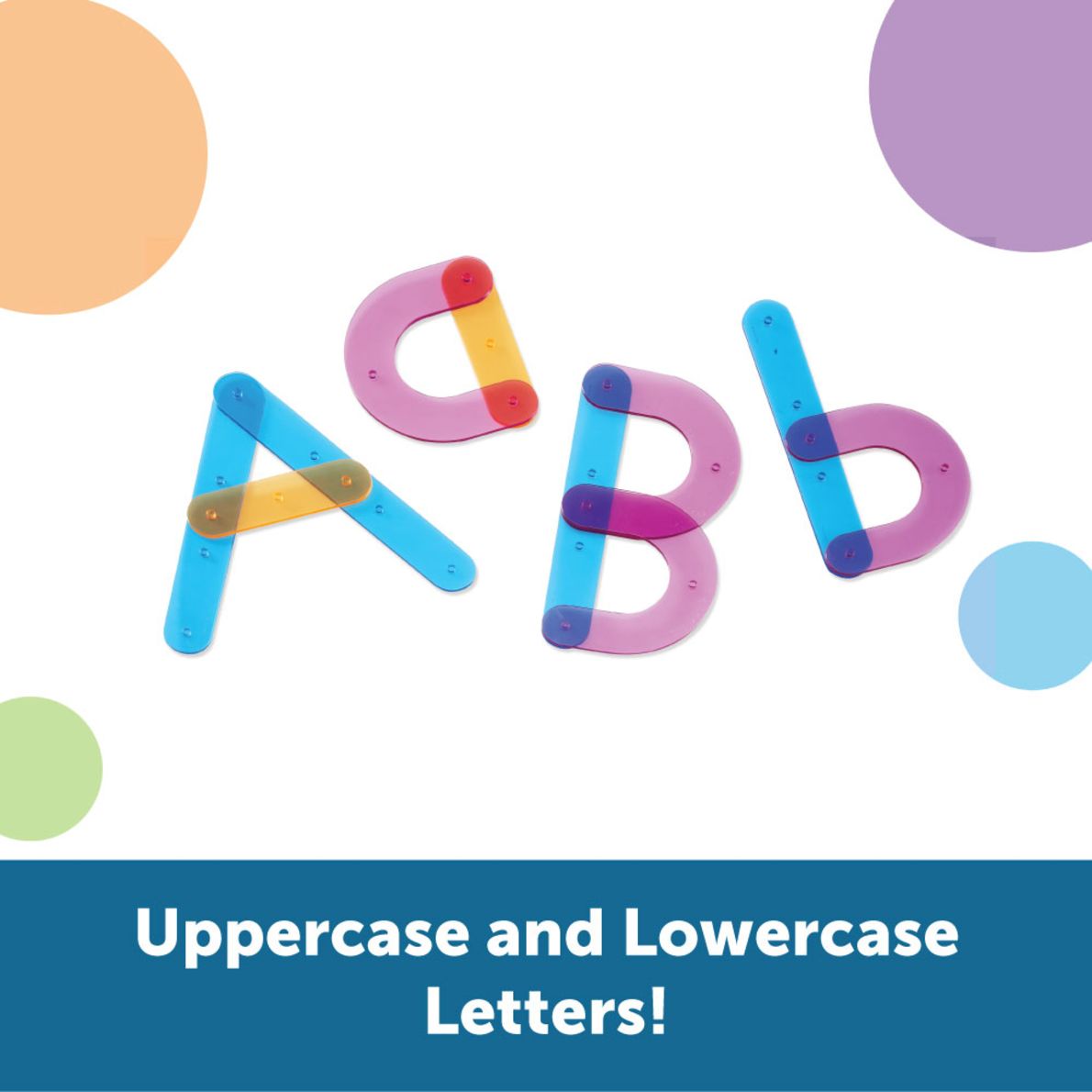 Letter Construction Activity Set – 73 Pieces