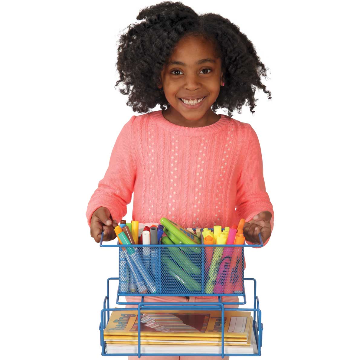 Wire Works Group Materials Caddies™ With Label Holders - Set Of 4 ...