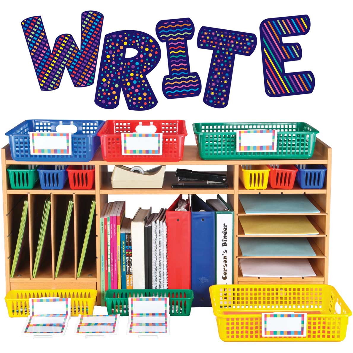 Classroom Display Letters - WRITE - 5 display letters