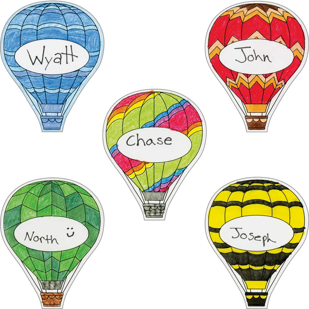 Ready-To-Decorate® Student Name Balloon Magnets