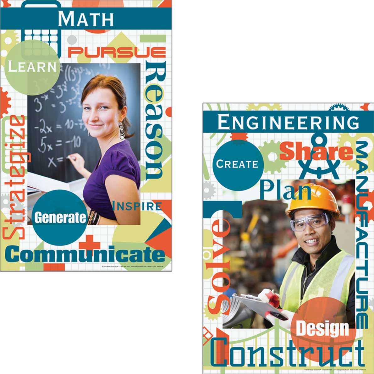 STEM Careers Poster Set