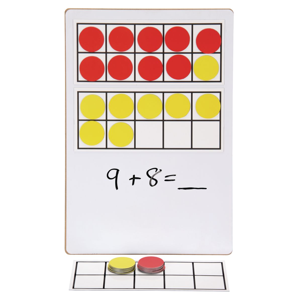 Jumbo Magnetic Ten-Frame Set Of 6