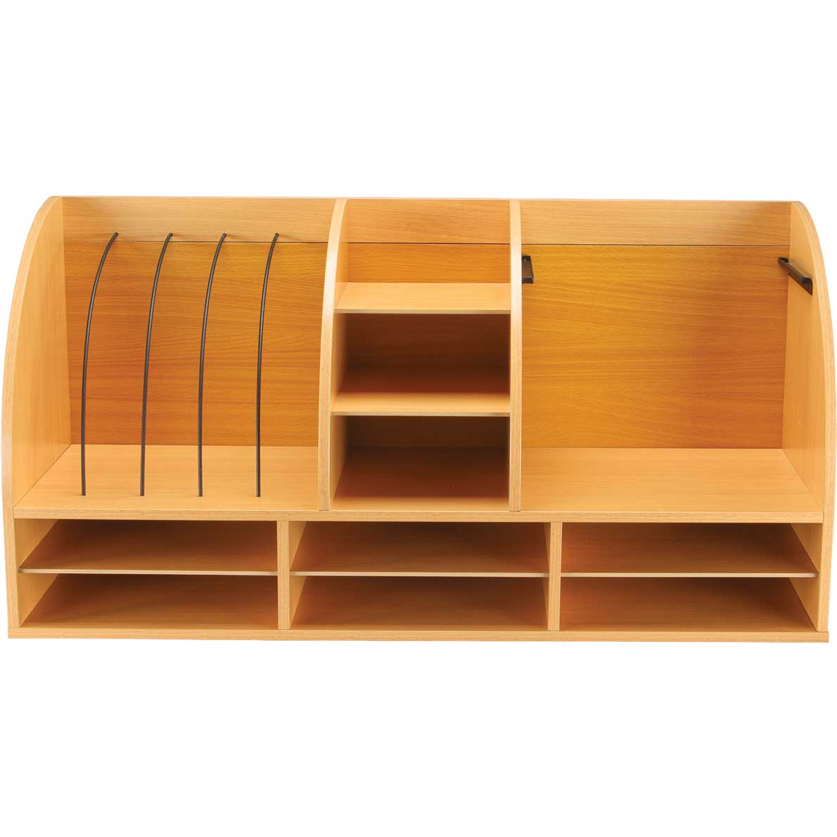 Teacher's Desk Organizer With Dry Erase Board