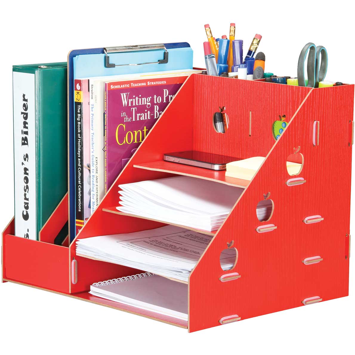 Desk Mate, Red - Apple Theme