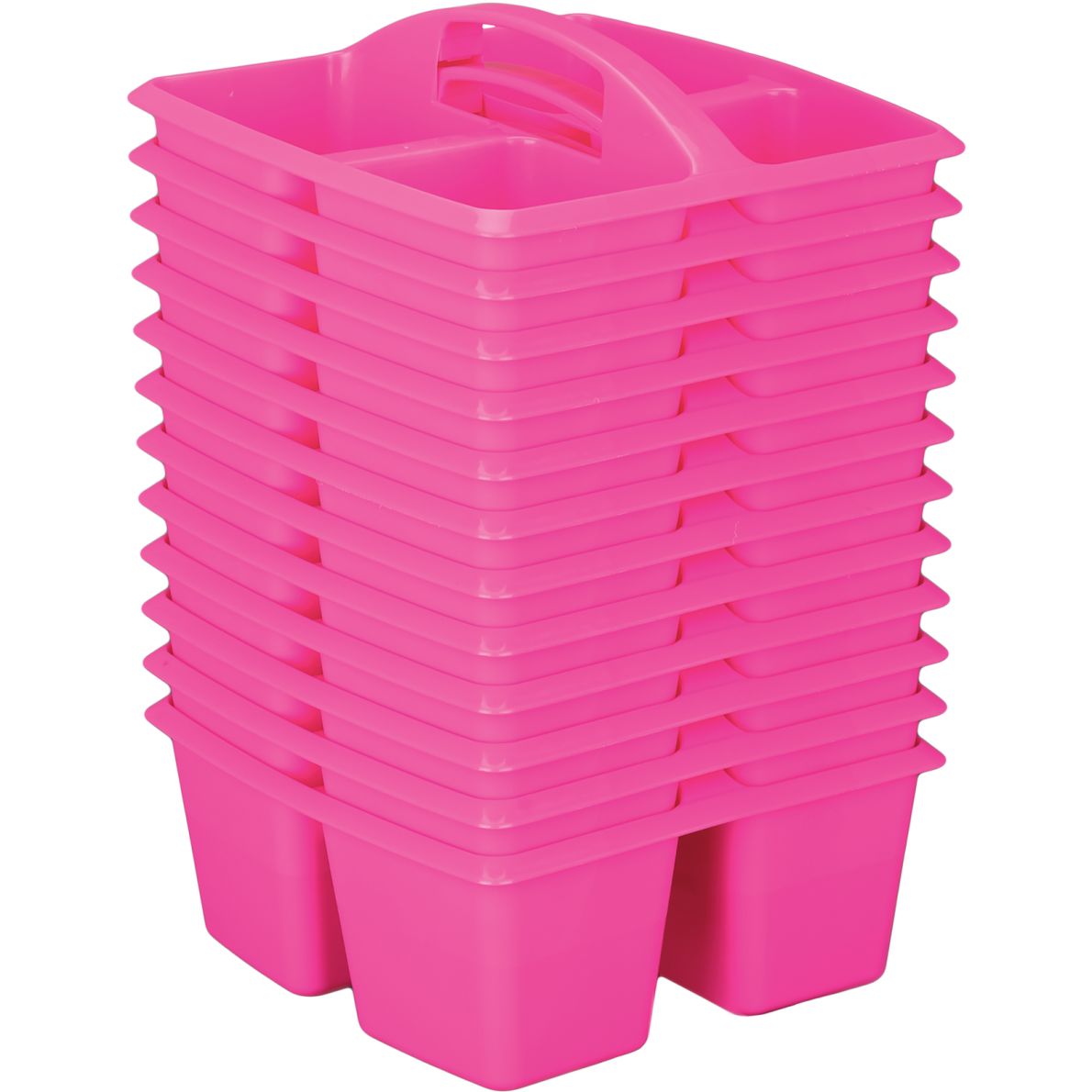 Four Equal Compartments Caddies - Set Of 12