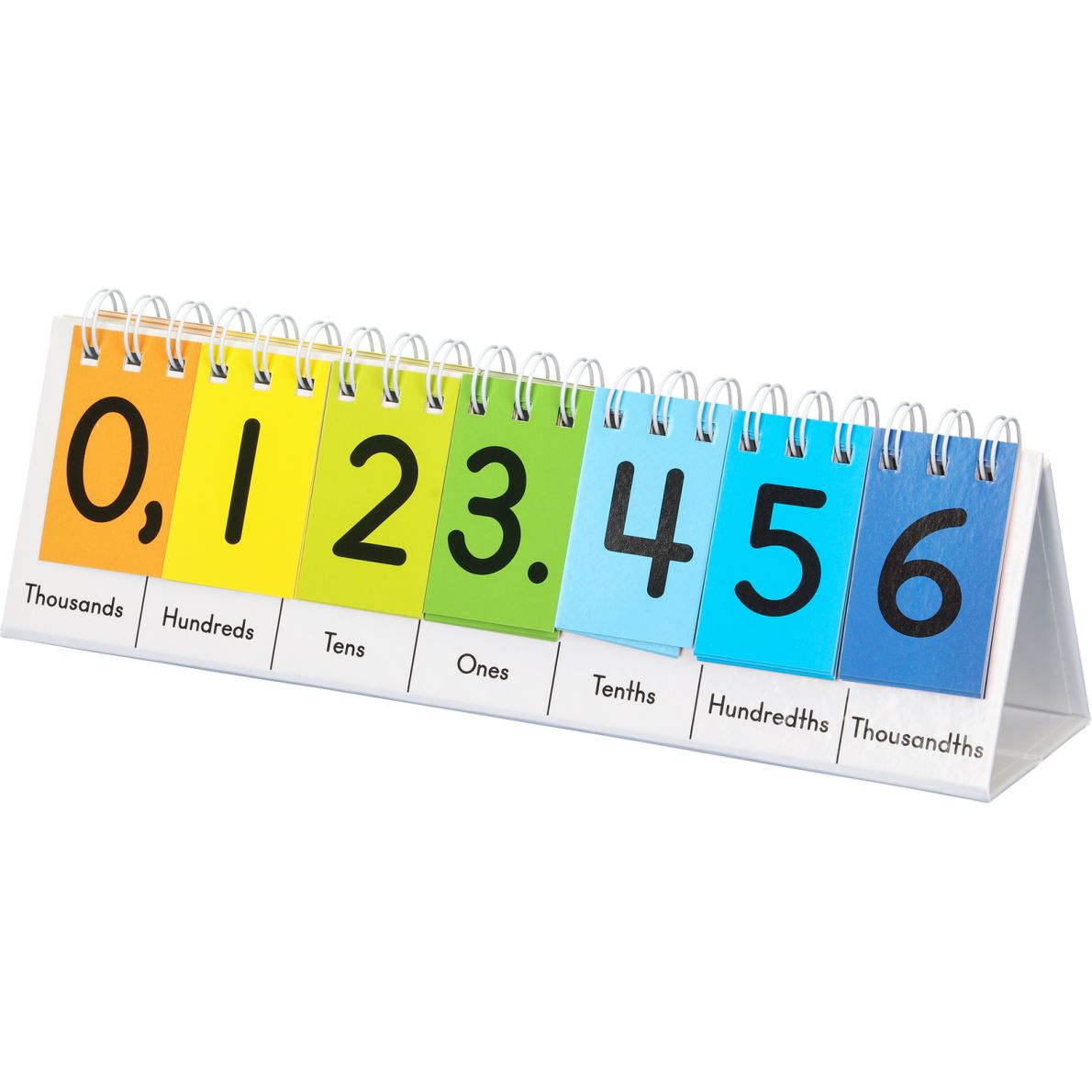 Mini Place Value Flip Charts - Set of 6