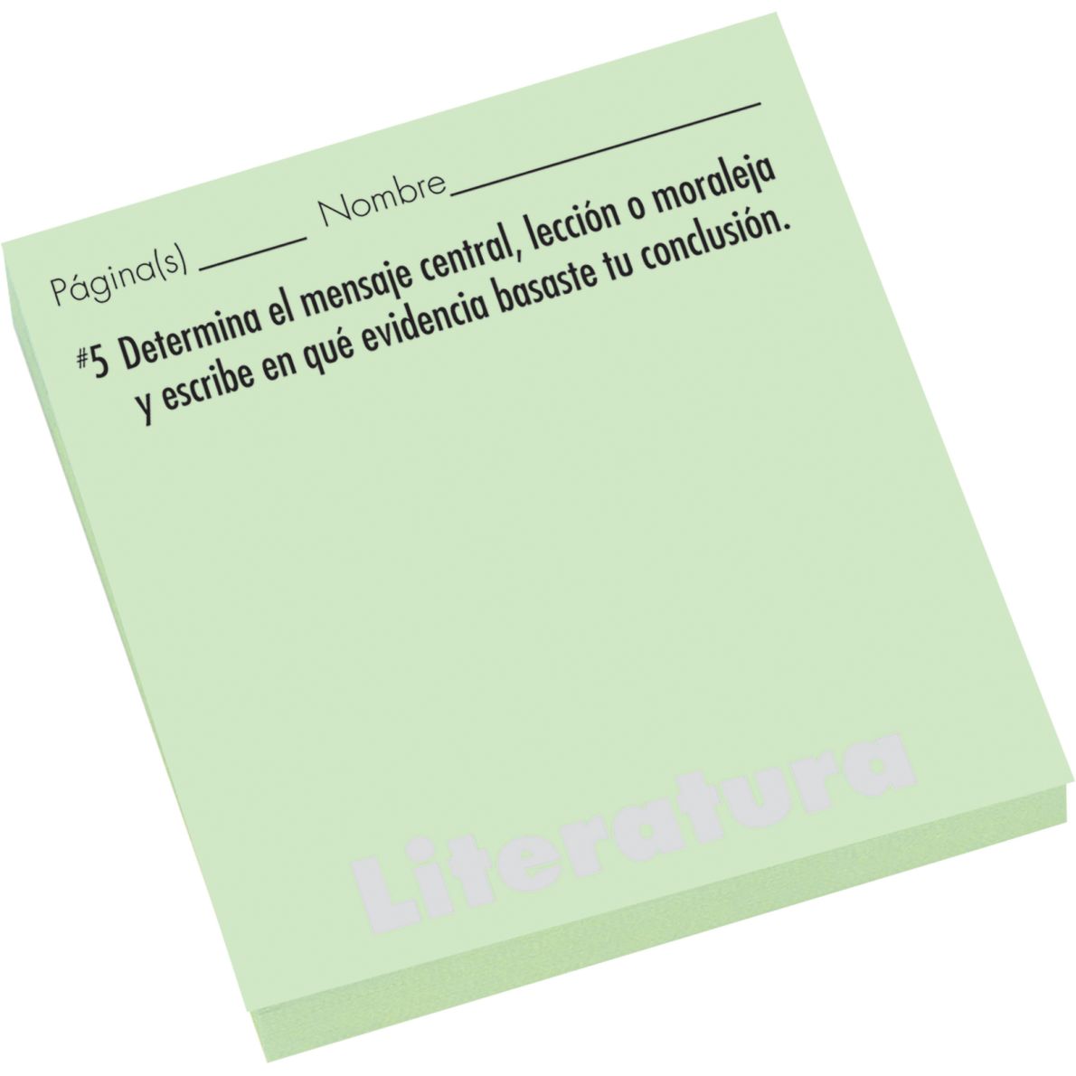 Spanish Study Stickies™: Literature Comprehension Questions - 600 ...