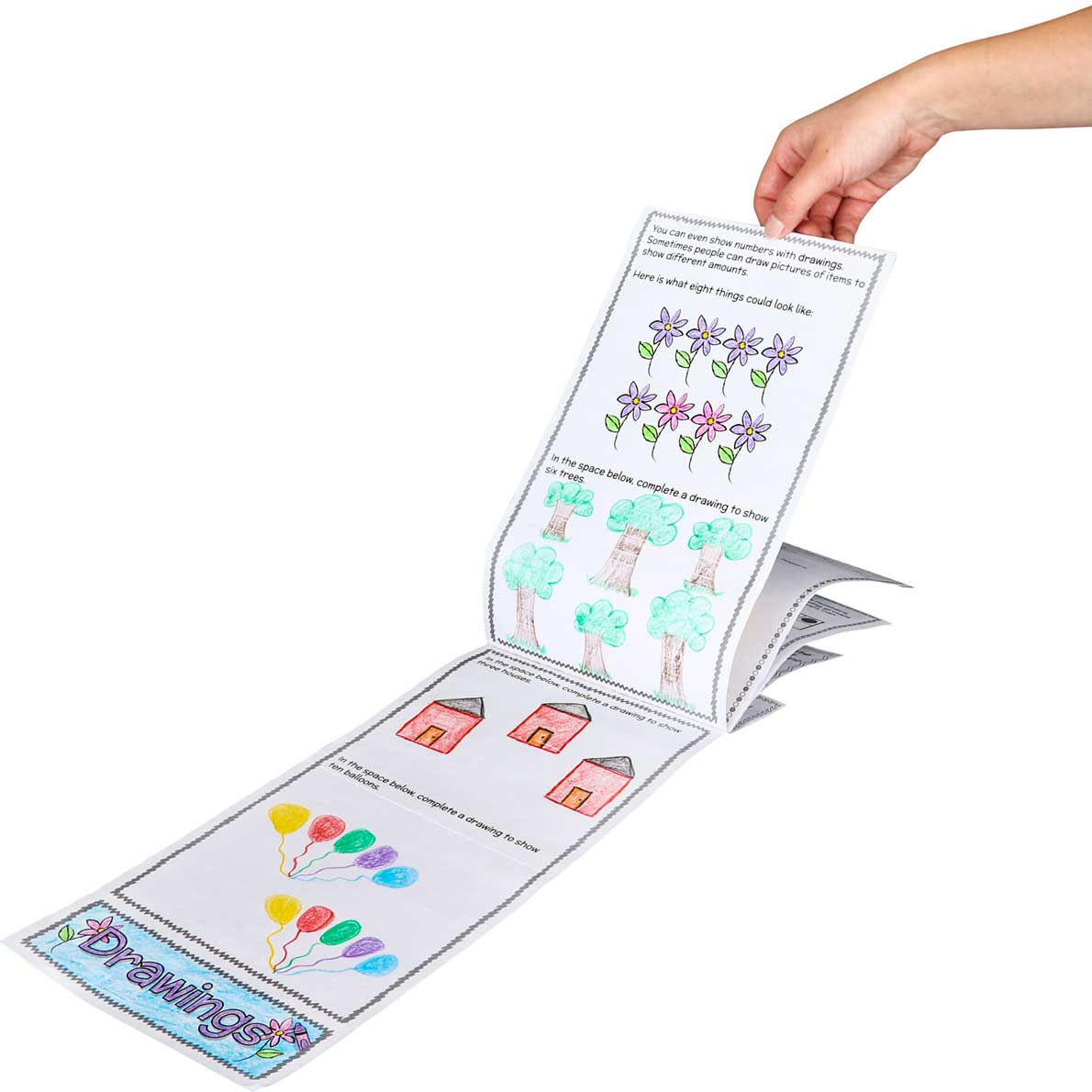 Build-Your-Own Flip Books™ - Subitizing - 24 flip books