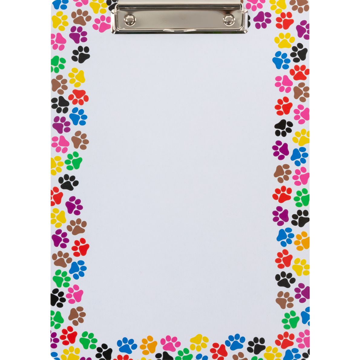 Paw-Print Clipboards - 6 clipboards