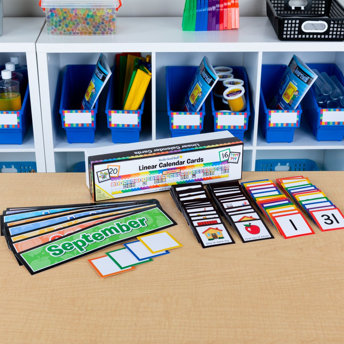 Linear Calendar - 1 calendar set