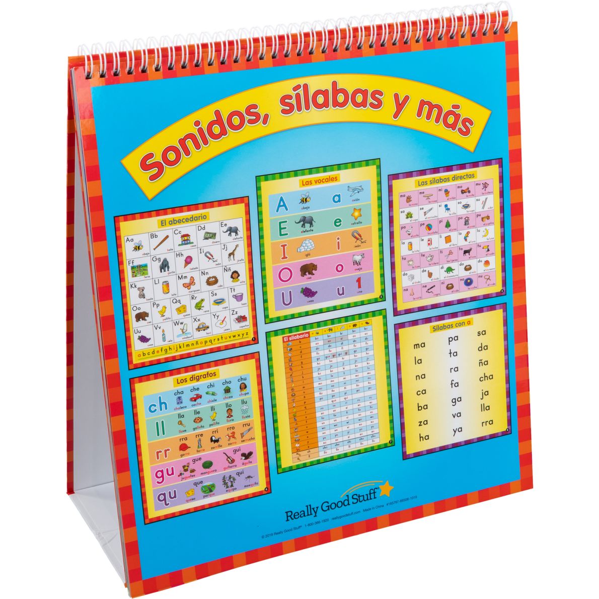 Spanish Sounds, Syllables, And More Flip Chart (Sonidos, sílabas y más ...