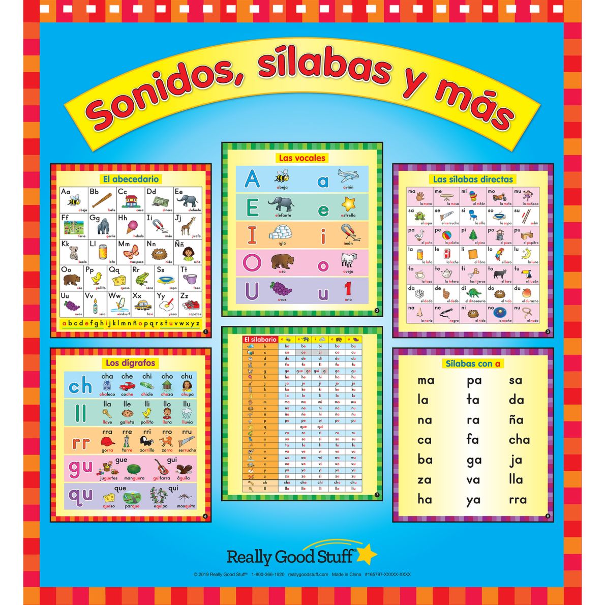 Spanish Sounds, Syllables, And More Flip Chart (Sonidos, sílabas y más ...