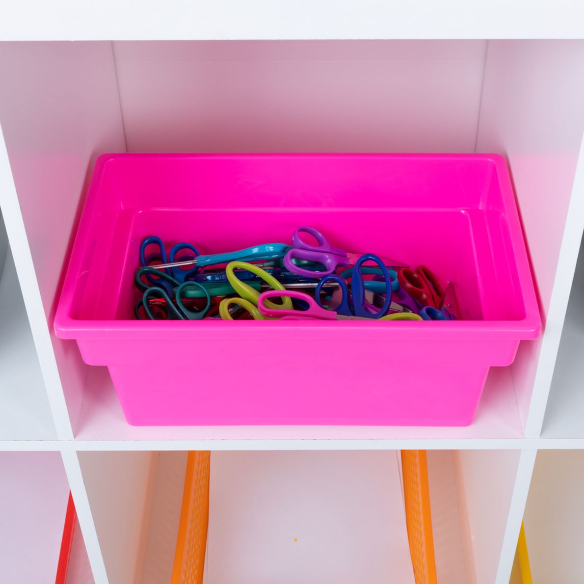 Really Good Stuff® All-Purpose Bins - Set Of 12 - Single Color