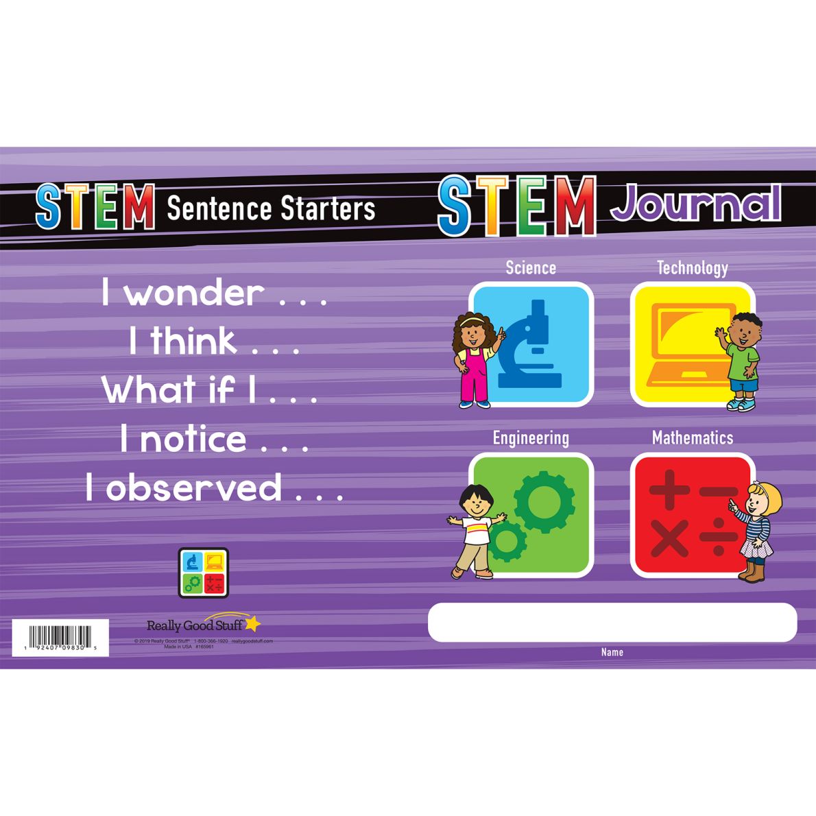 STEM Journals – Grades K–1 - 12 journals