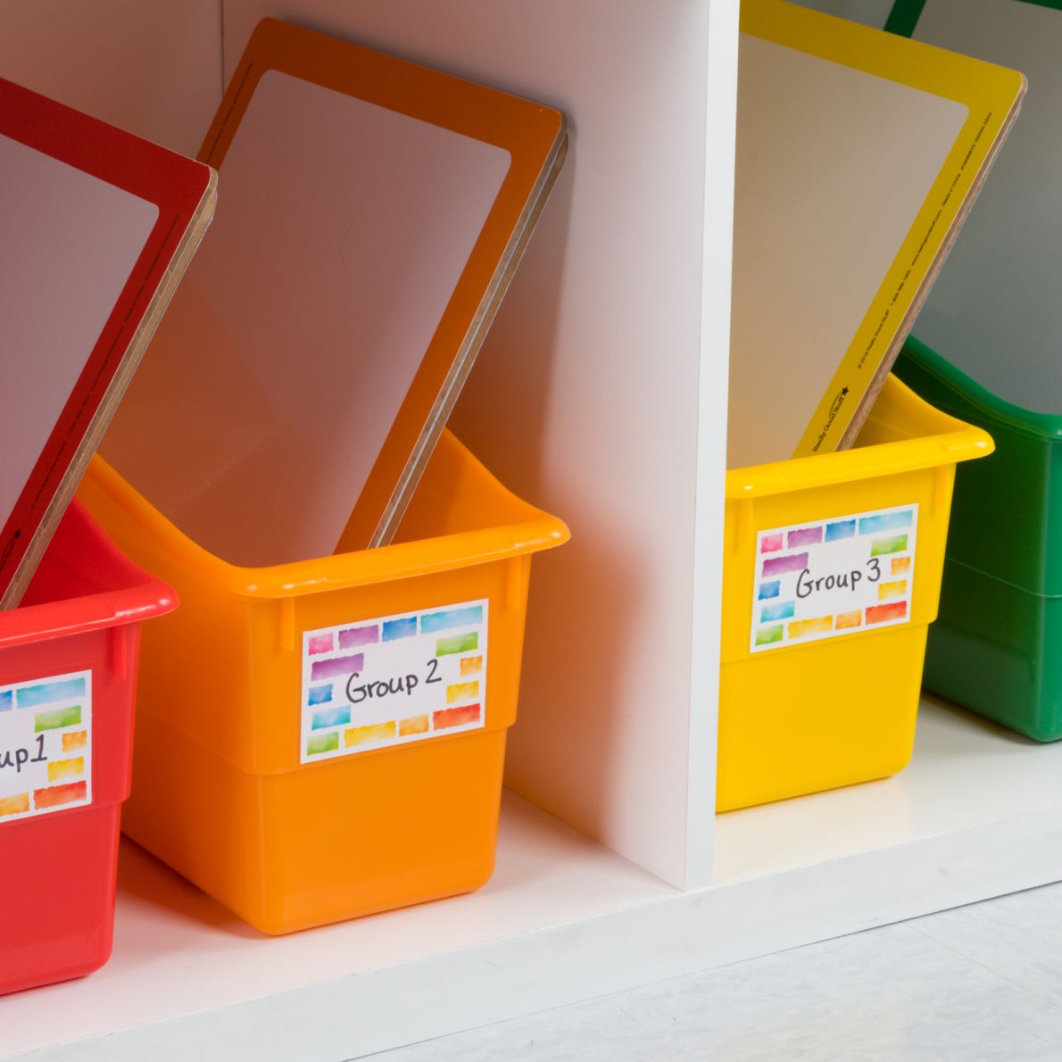 Really Good Stuff® Dry Erase Boards – Set Of 6 – 6 Colors
