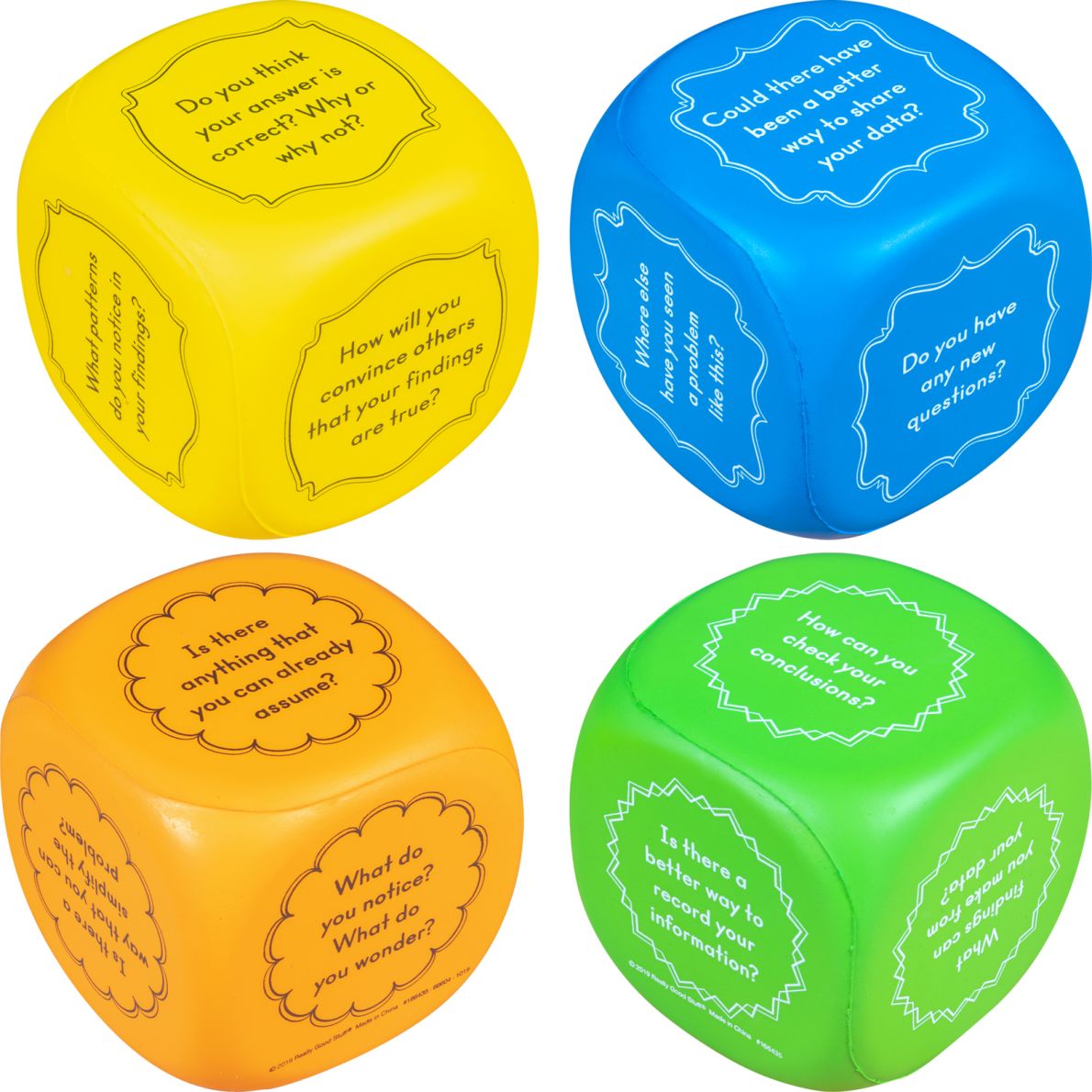 Intermediate Science Inquiry Cubes – 4-Pack