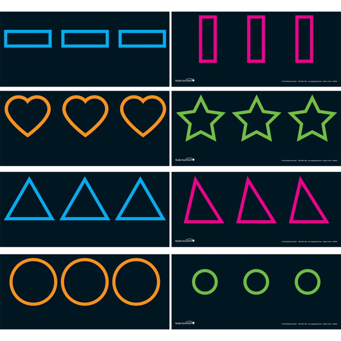 Shape Formation Cards - 24 cards