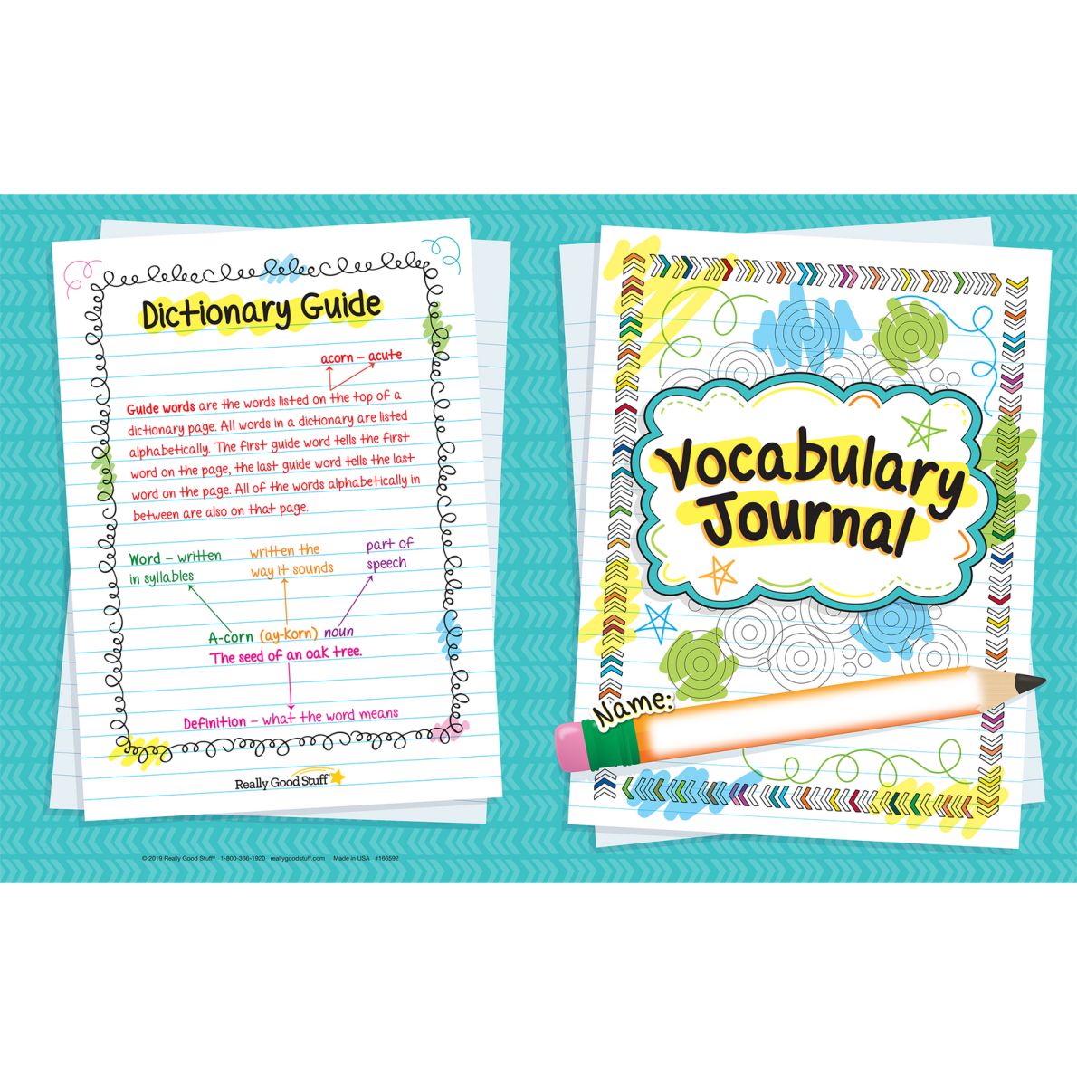 Vocabulary Journals - Primary - 12 journals