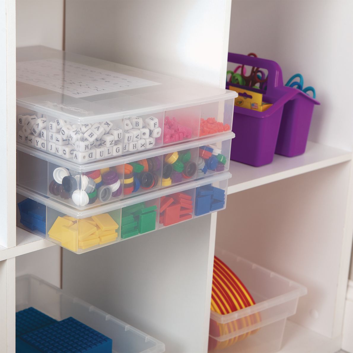 28 Compartment Plastic Storage Case