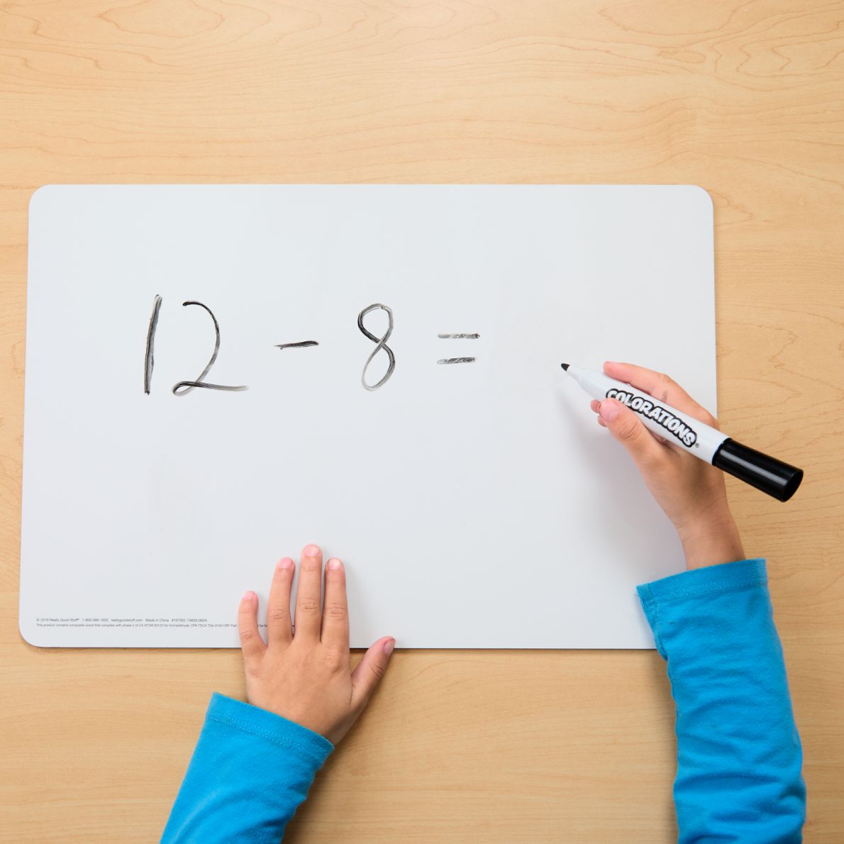 18" X 12" Large Magnetic Dry Erase Board - 1 board