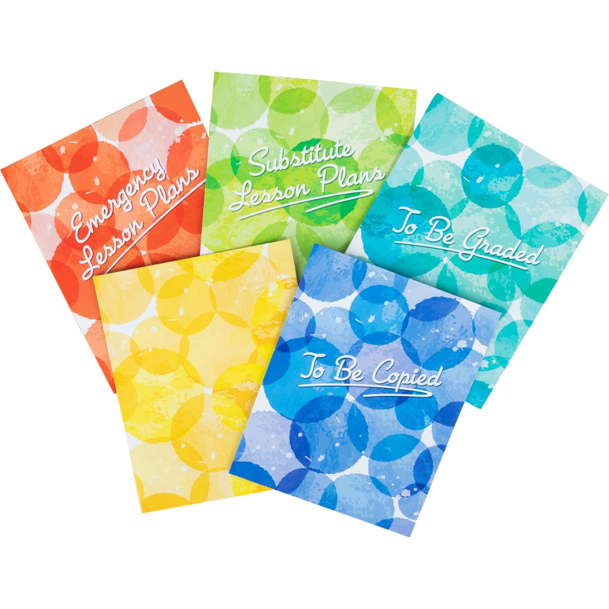 The Organized Teacher Folders Set Of 10