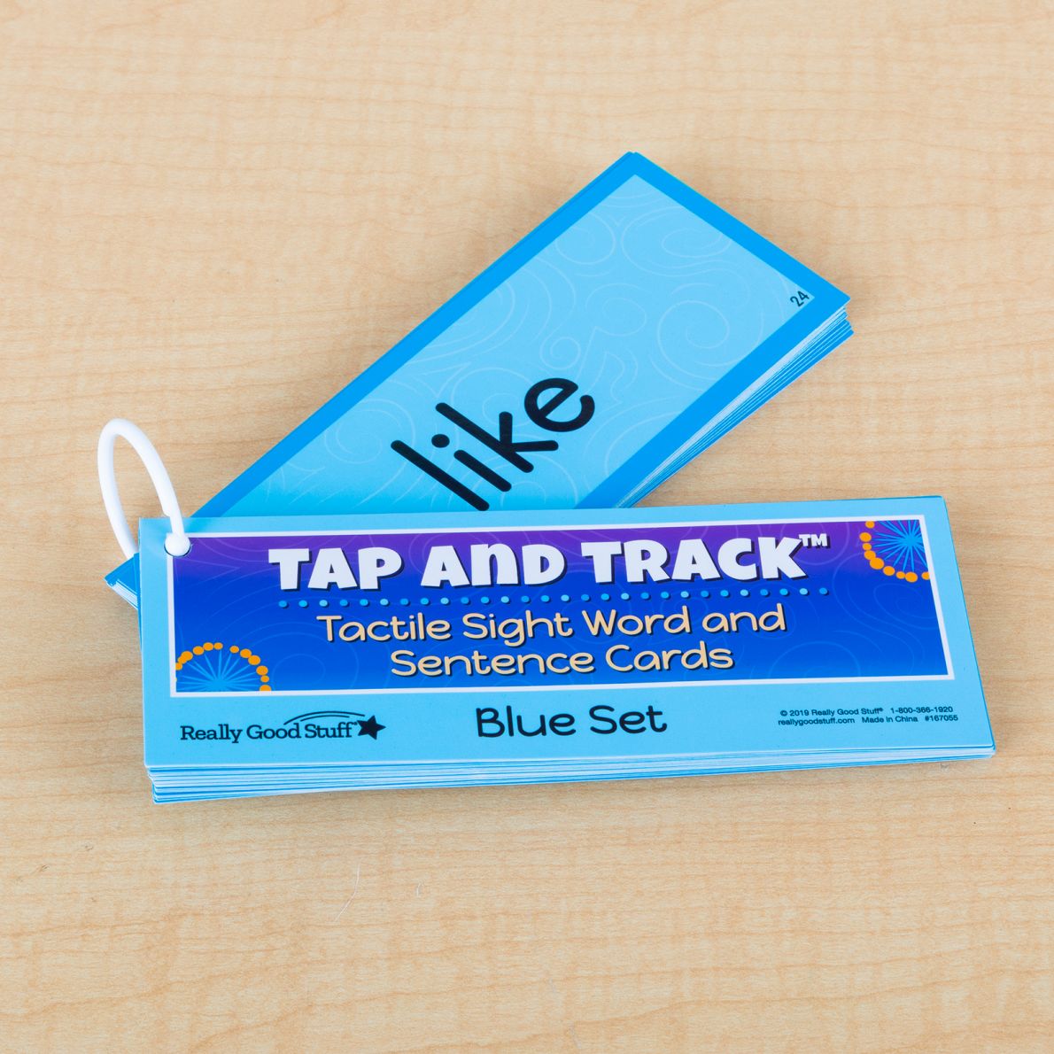 Tap And Track Tactile Sight Words And Sentence Cards - 100 cards