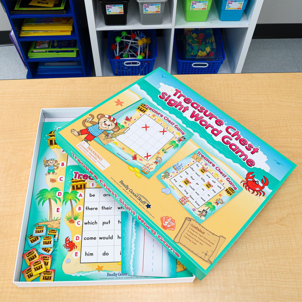 Treasure Chest Sight Word Game - 1 game