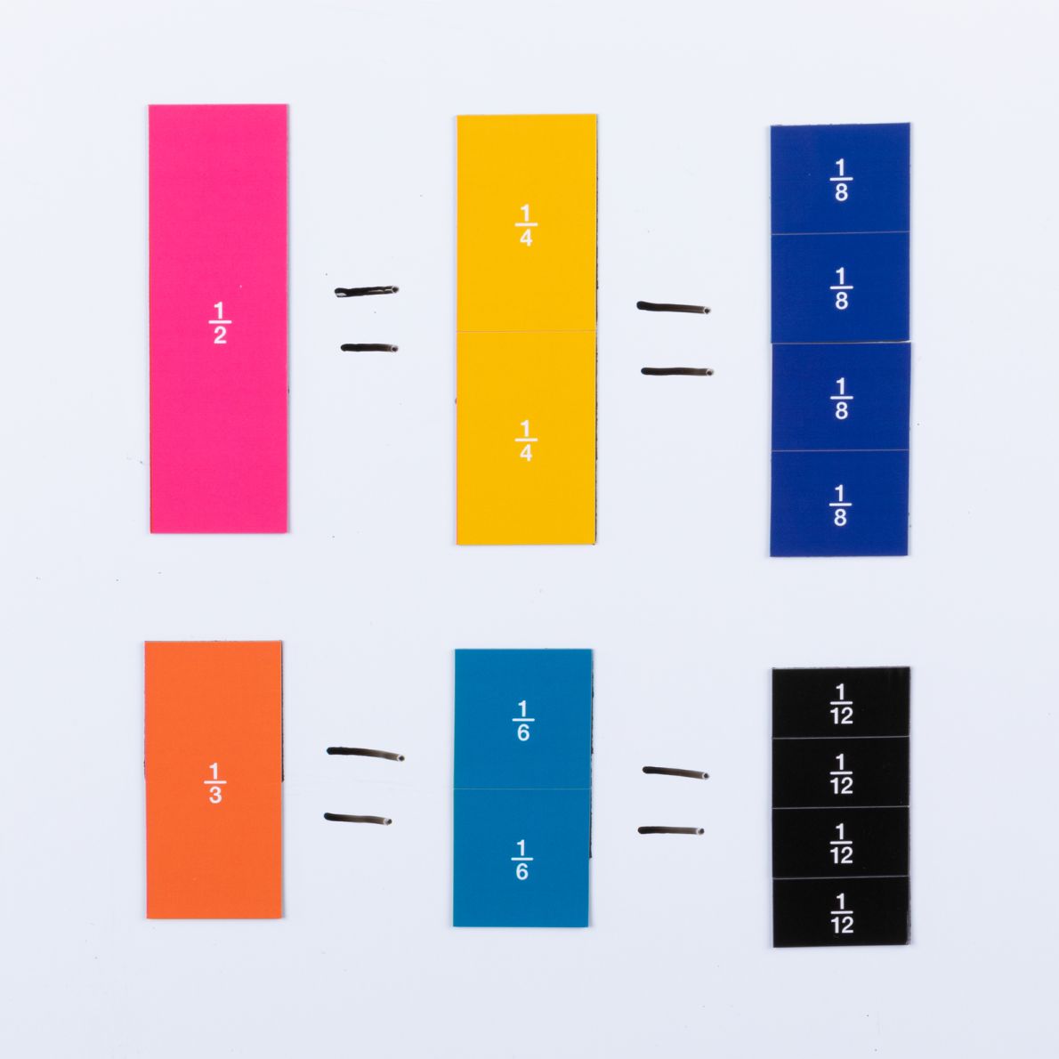 Fraction Magnets And Manipulatives Kit