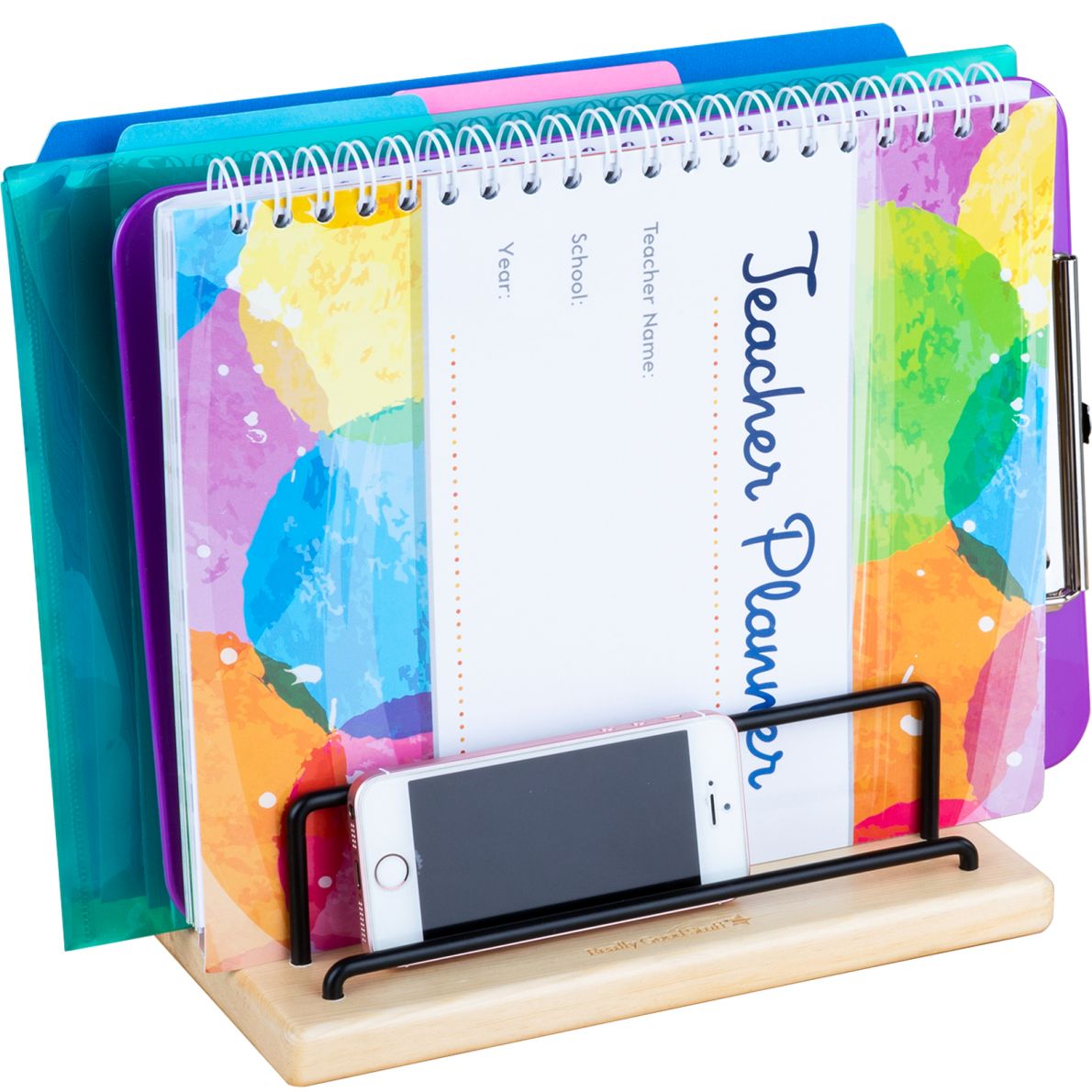 Wire and Wood Stationery Set