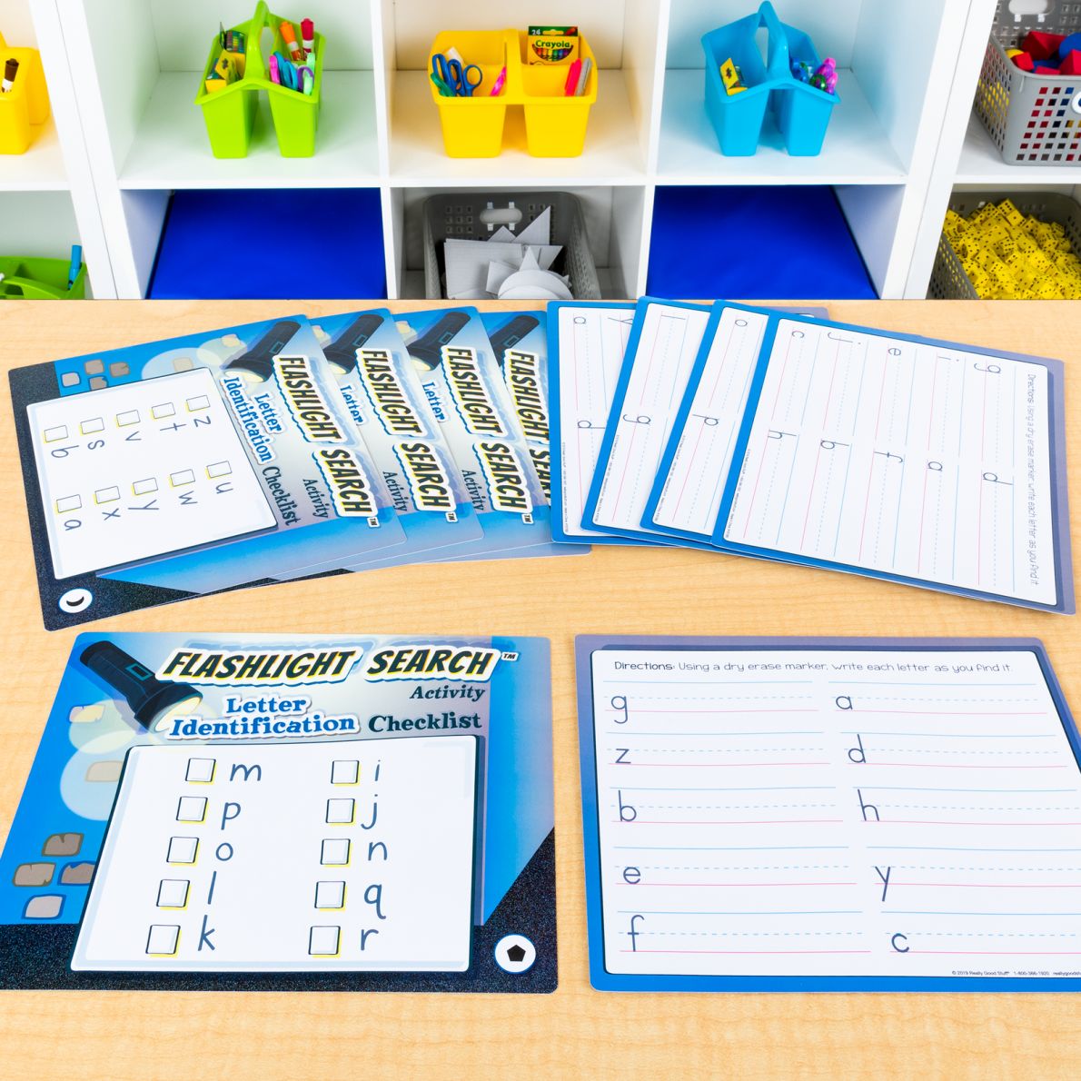 Really Good Stuff® Flashlight Search Activity Letter Identification - 1 ...