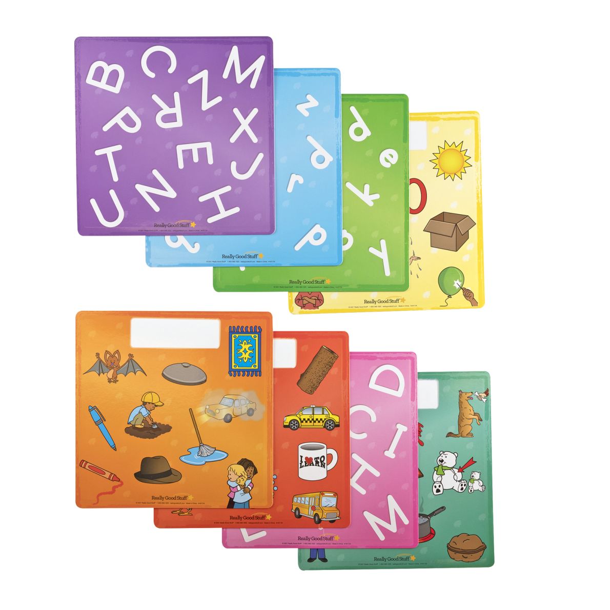 Letter Identification and Phonics Magnetic Boards