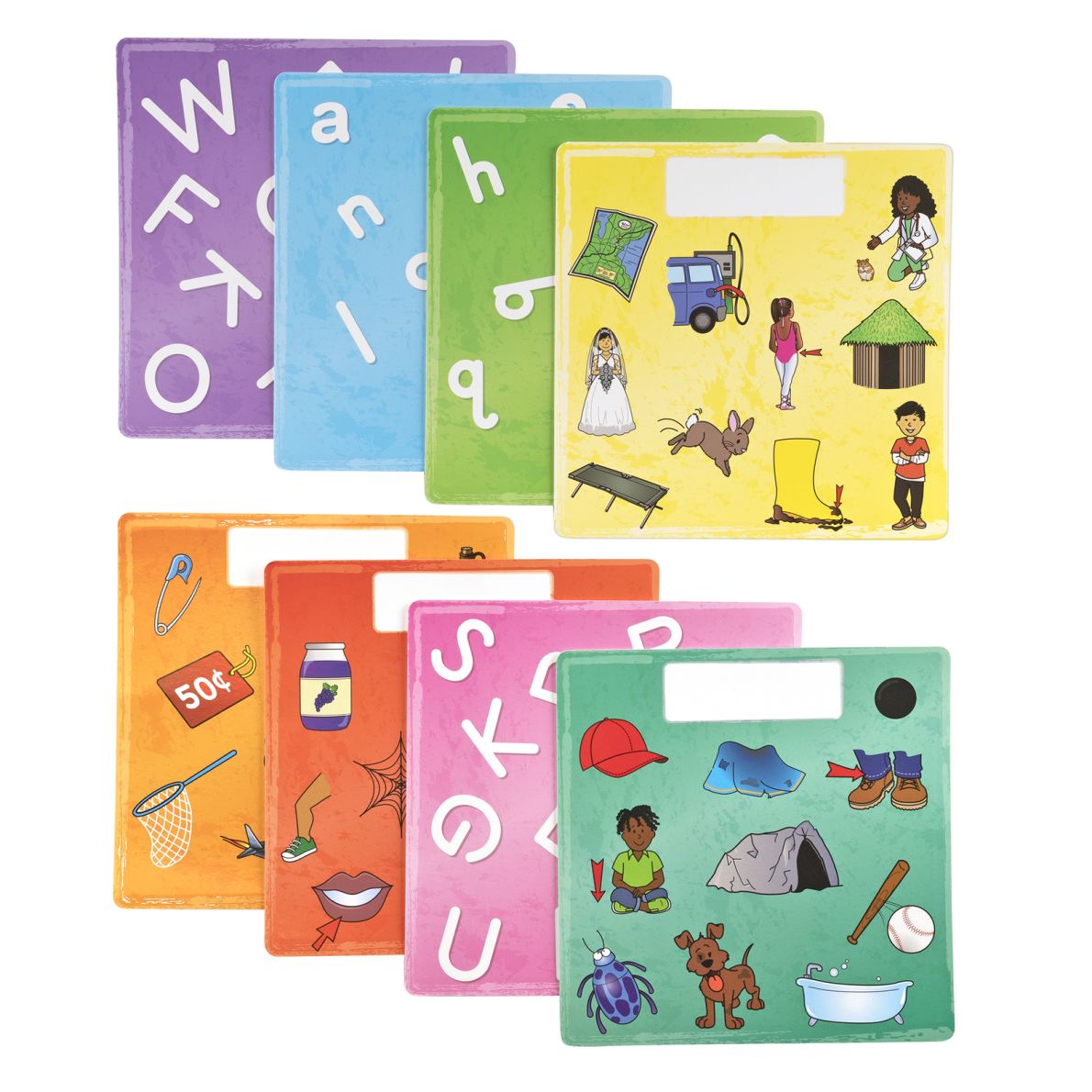 Letter Identification and Phonics Magnetic Boards