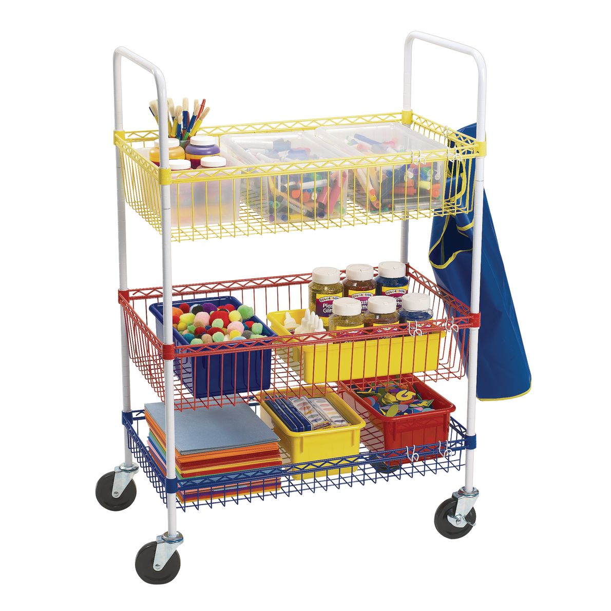 Colorations® Heavy-Duty Classroom Art Cart