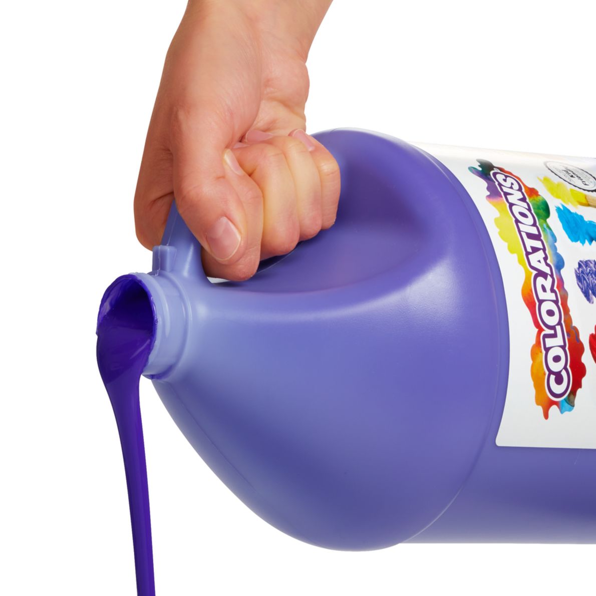 Colorations® Simply Washable Tempera Paint – Gallons, Set of 12