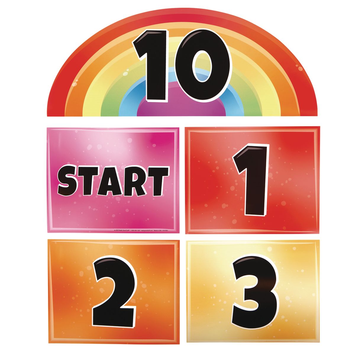 Really Good Stuff® EZ Stick - Hopscotch